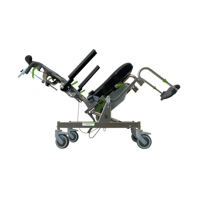 Raz Designs RAZ-AT Shower Chair with Commode | Attendant Tilt | 18" x ...