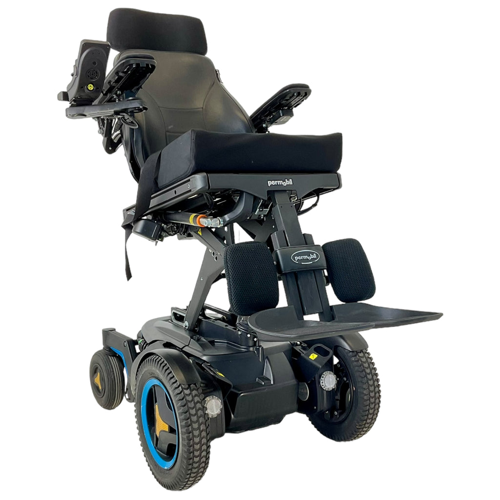 Permobil F3 Corpus Power Wheelchair | 17 x 17 inch Seat | Seat Elevate ...