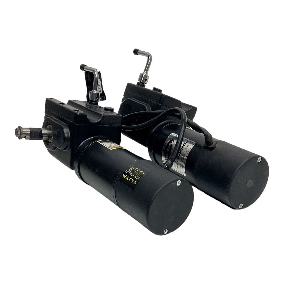 350 Watt Motor & Gearbox Assembly for Invacare Nutron Power Chairs ...