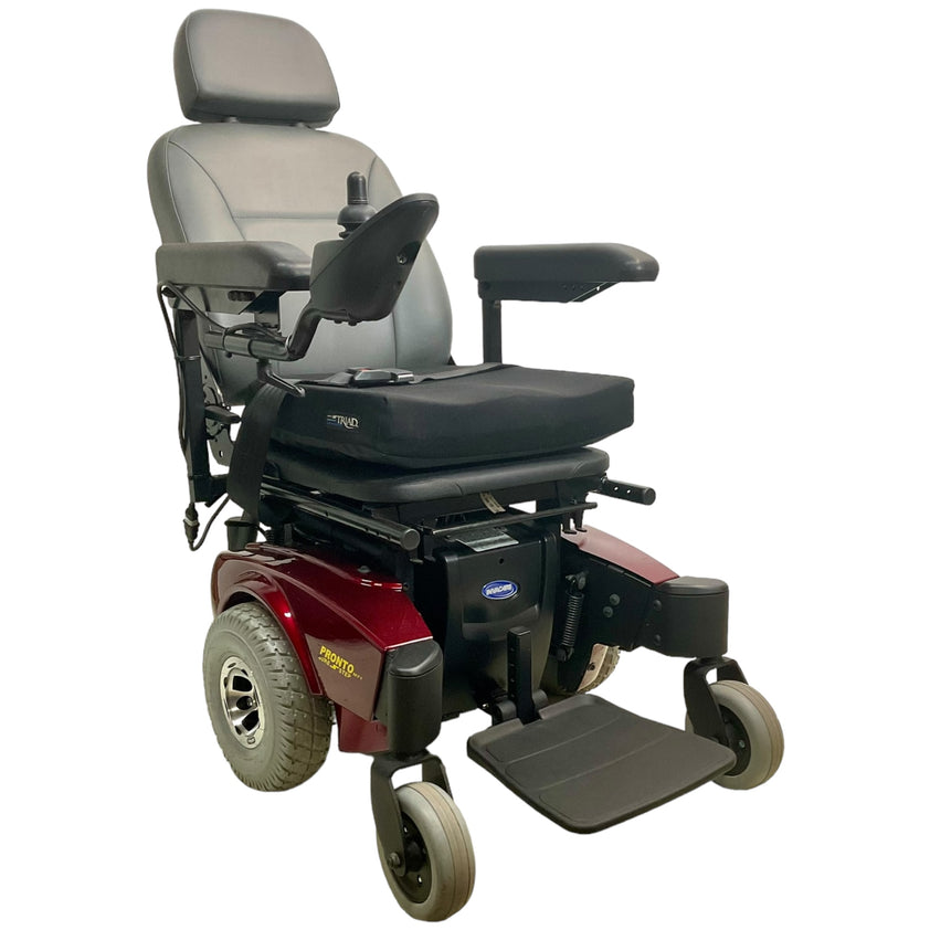 Invacare Pronto M71 Power Chair with SureStep | 16 x 16 inch Seat ...