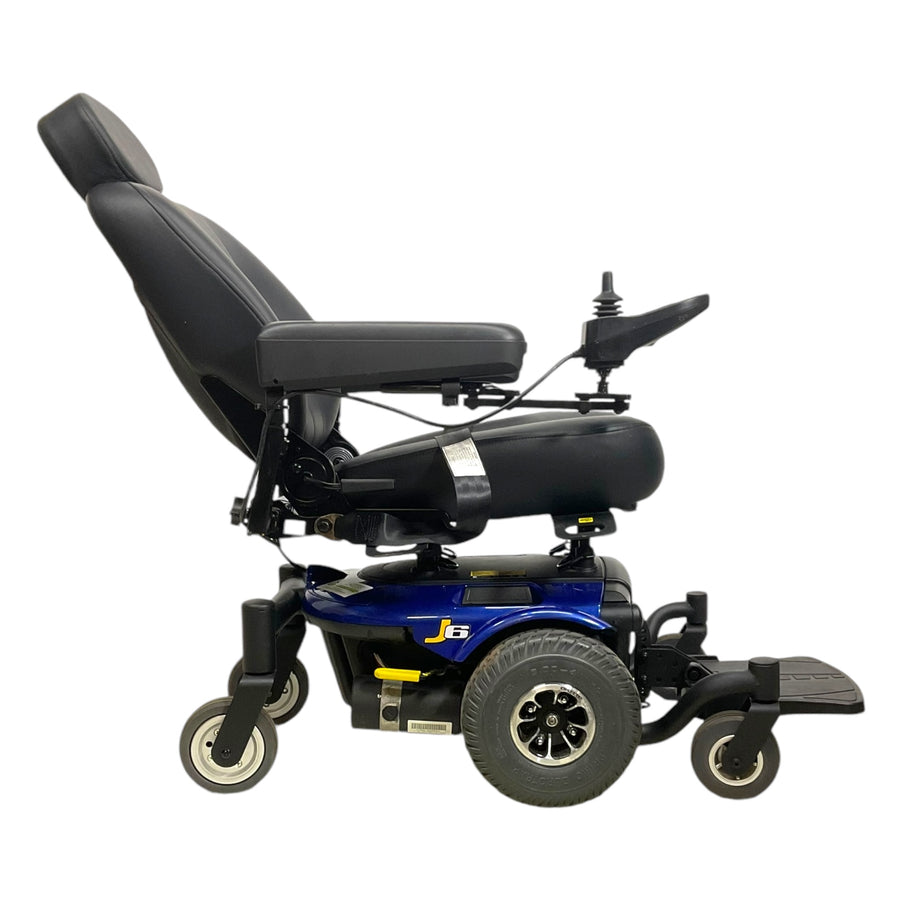 Pride Mobility Quantum J6 Power Chair | Manual Recline | Transit Kit ...
