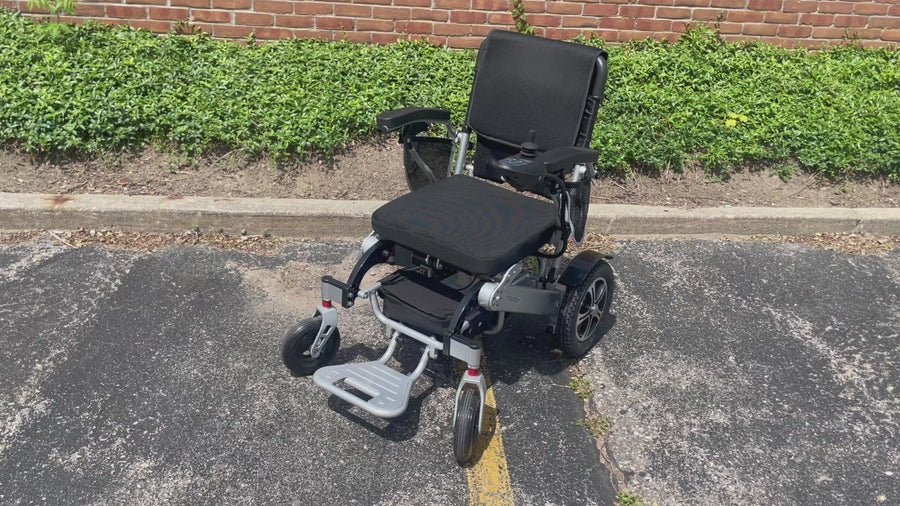 Evaluation Automatic Folding Power Chair | Remote Control Folding ...