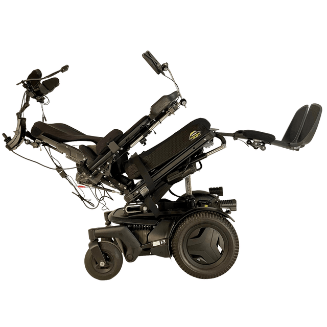 Permobil F3 Power Chair with Head Array | Attendant Control – Mobility ...