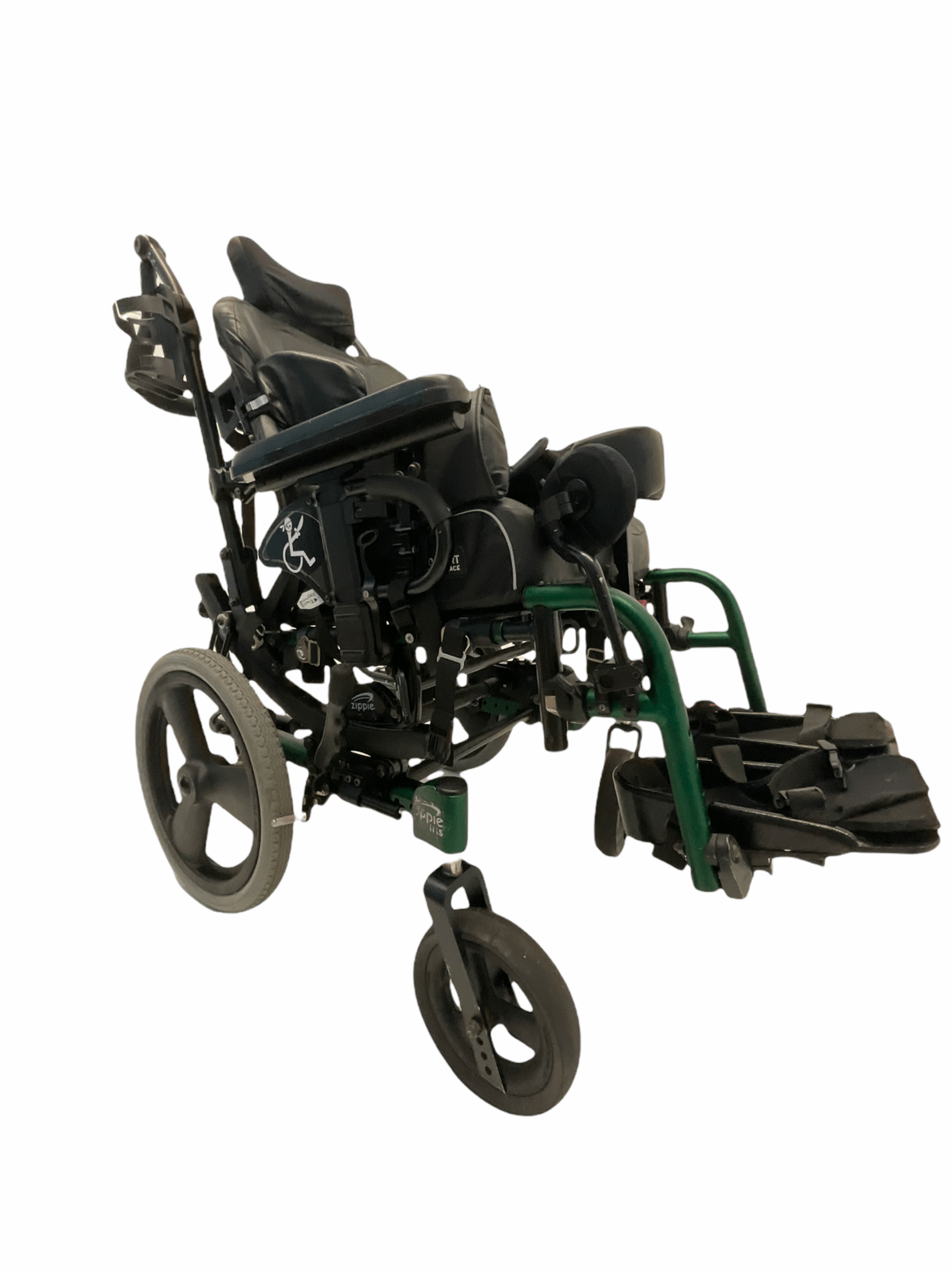 Quickie Zippie Iris Tilt-In-Space Pediatric Manual Wheelchair | 16"x16 ...